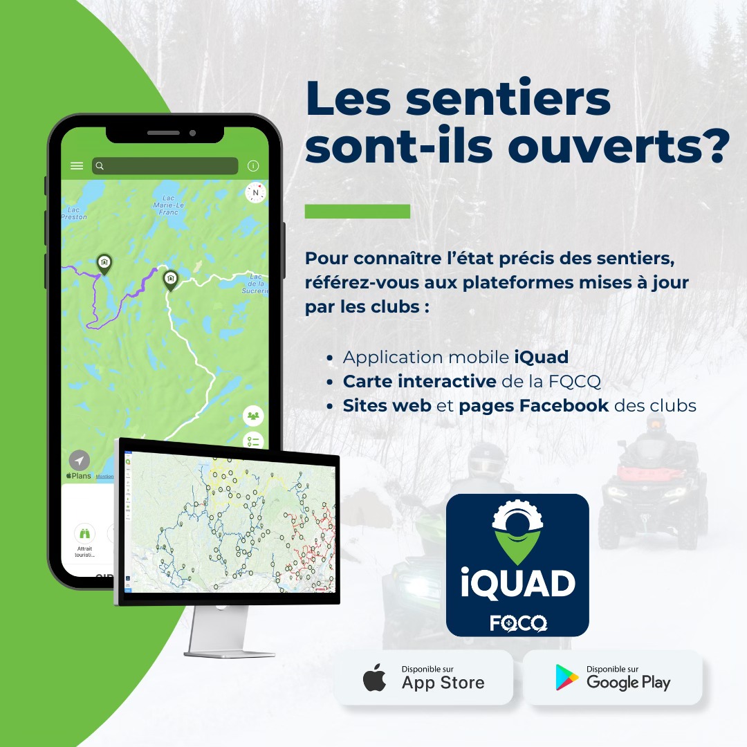 Carte Interactive des sentiers